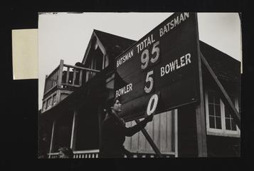 A photographic print of Sports, Stoolball | Science Museum Group Collection