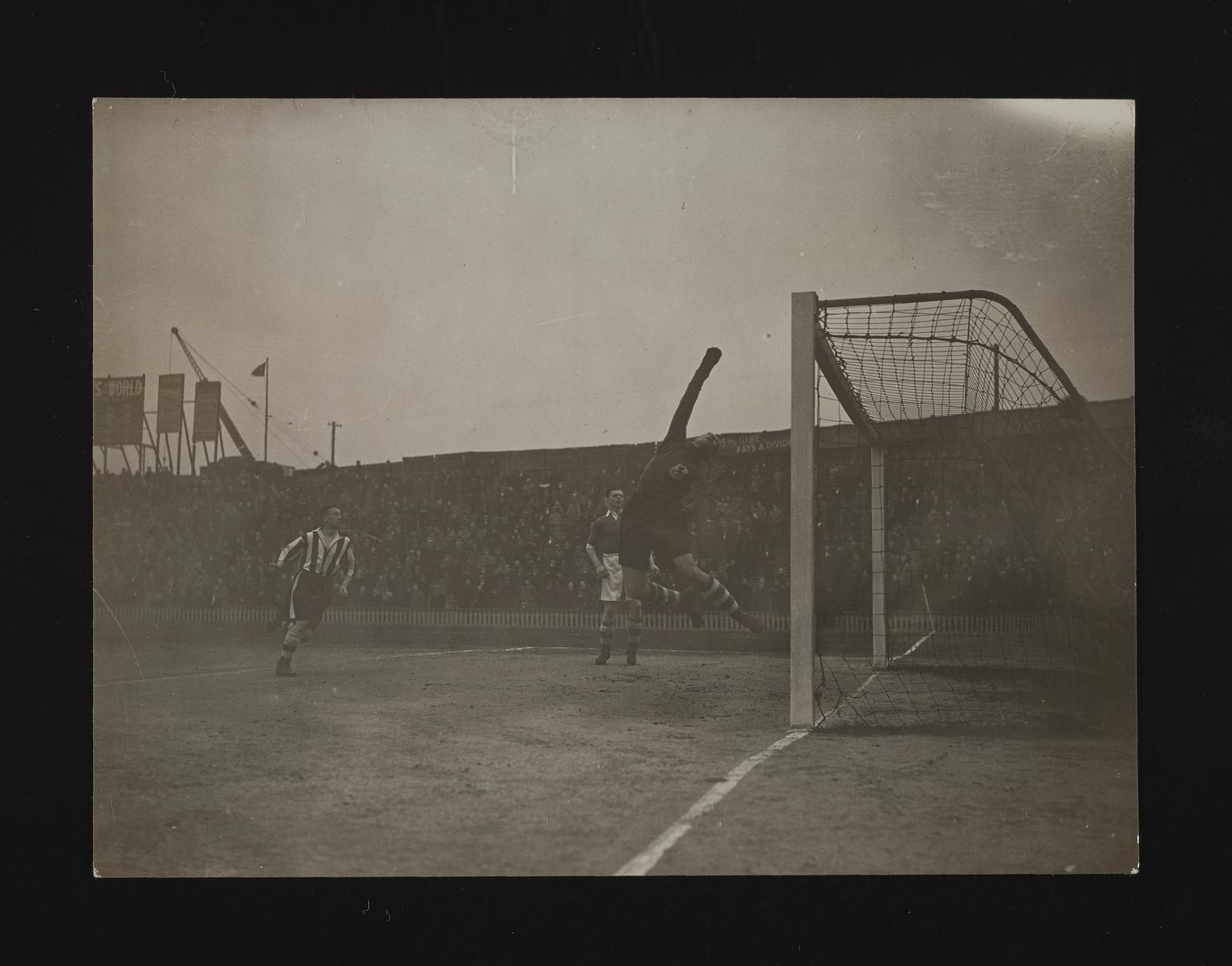 A photographic print of Sports, Football, League Matches, 1935 - 1938 ...