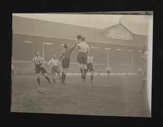 A photographic print of Sports, Football, League Matches, 1933 ...