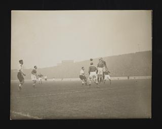 A photographic print of Sports, Football, League Matches, 1933 ...