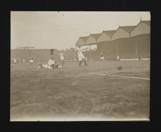 A photographic print of Sports, Football, League Matches, 1933 ...