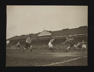 A photographic print of Sports, Football, League Matches, 1933 ...