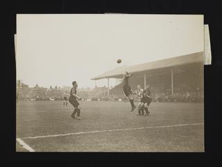 A photographic print of Sports, Football, League Matches, 1933 ...
