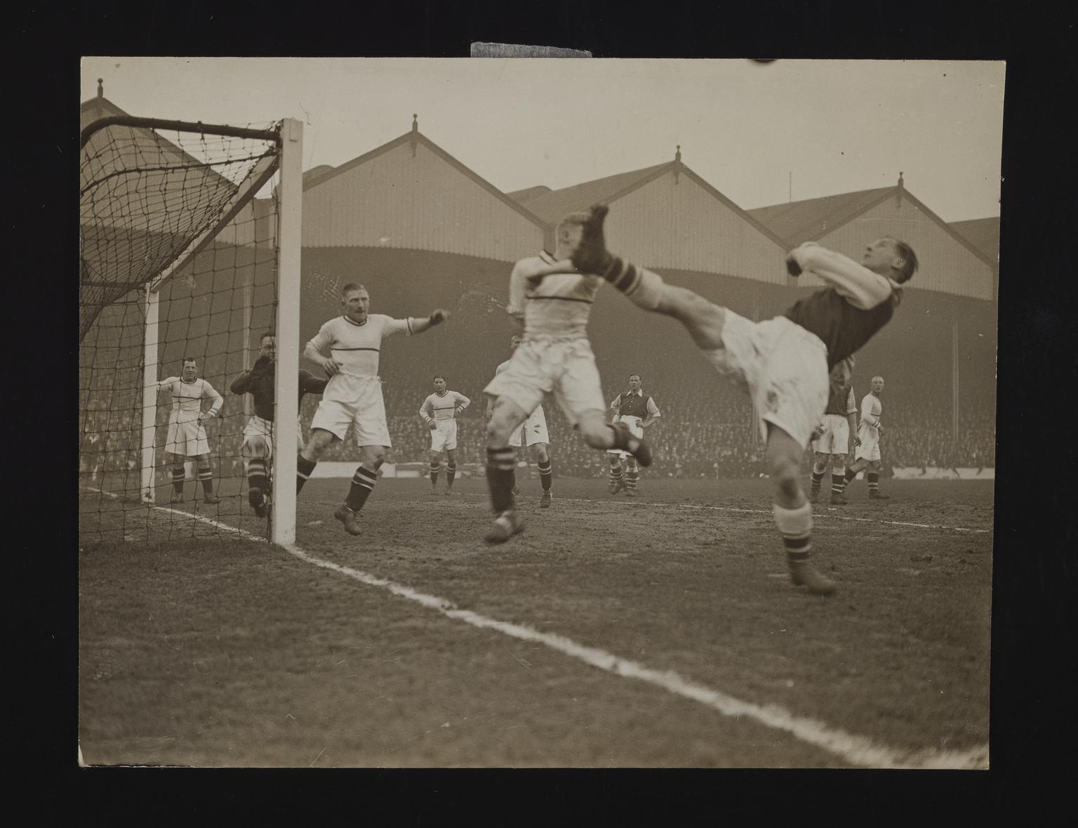 A photographic print of Sports, Football, League Matches, 1934 ...