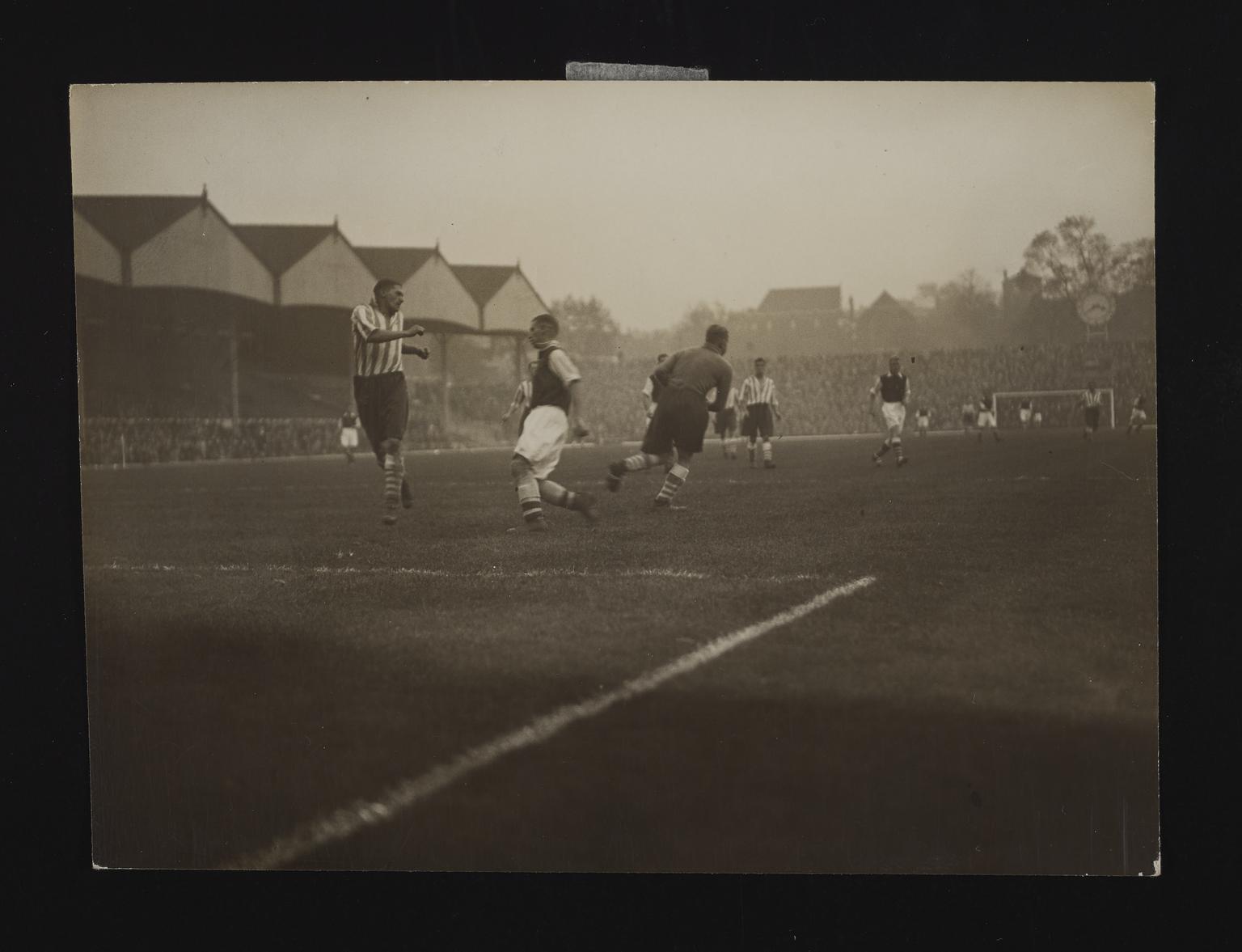 A photographic print of Sports, Football, League Matches, 1935 - 1938 ...