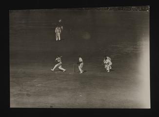 A photographic print of Sports, Cricket, England v Australia, 1934 ...