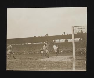 A photographic print of Sports, Football, League Matches, 1933 ...