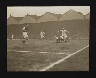 A photographic print of Sports, Football, League Matches, 1933 ...