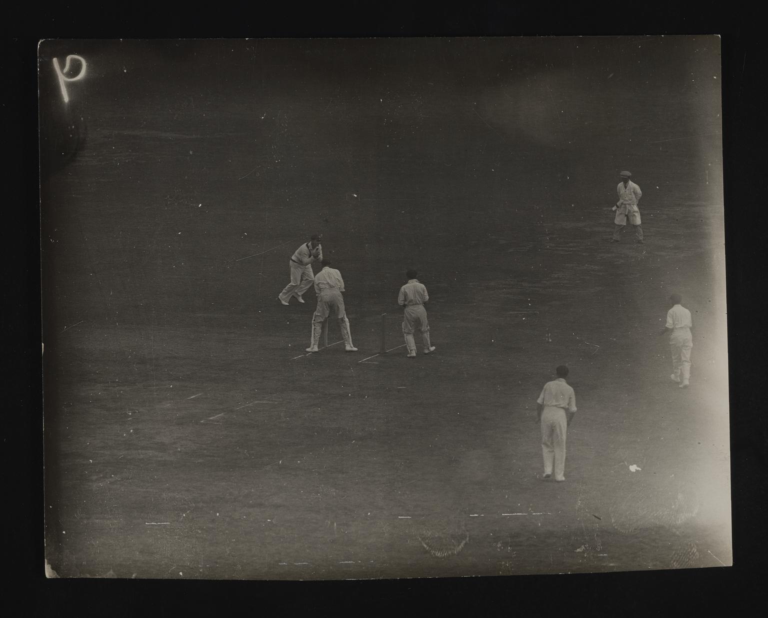 A photographic print of Sports, Cricket, England v Australia, 1934 ...