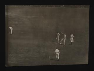A photographic print of Sports, Cricket, England v Australia, 1934 ...