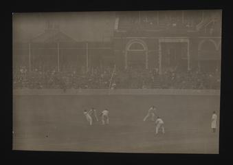 A photographic print of Sports, Cricket, England v West Indies, 1933 ...