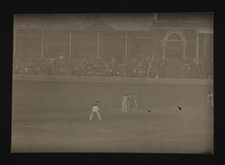 A photographic print of Sports, Cricket, England v West Indies, 1933 ...
