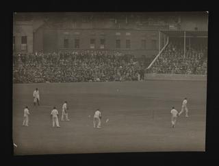 A photographic print of Sports, Cricket, England v West Indies, 1933 ...