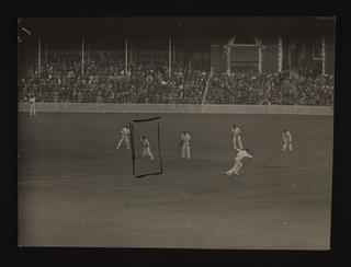 A photographic print of Sports, Cricket, England v West Indies, 1933 ...
