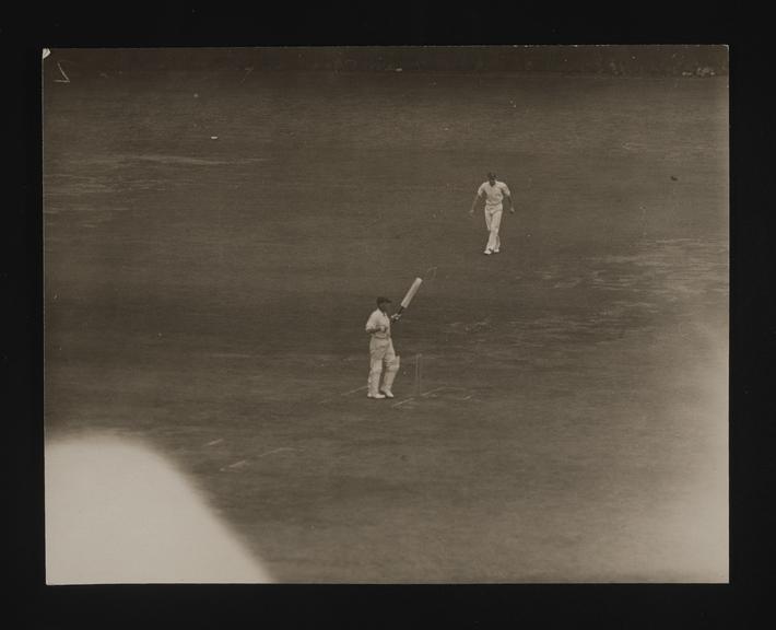A photographic print of Sports, Cricket, England v Australia, 1934 ...
