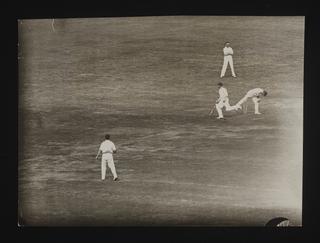 A photographic print of Sports, Cricket, England v Australia, 1934 ...
