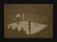 A photographic print of Sports, Boxing, Webb v Tanner, 15.11.44 ...