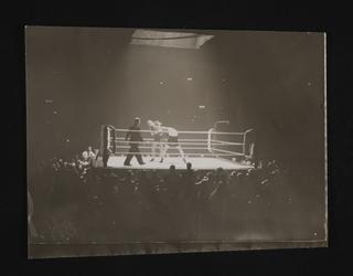 A photographic print of Sports, Boxing, Neusel v Petersen, 4.2.35 ...