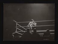 A photographic print of Sports, Boxing, Harvey v Lewis, 9.11.36 ...