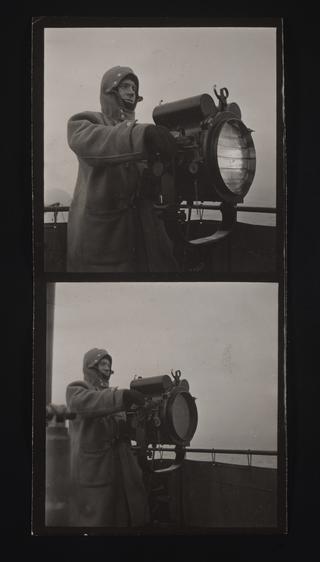 A photographic print of Navy, Minelaying | Science Museum Group Collection