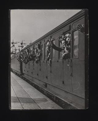 A photographic print of Army, Embarkation | Science Museum Group Collection