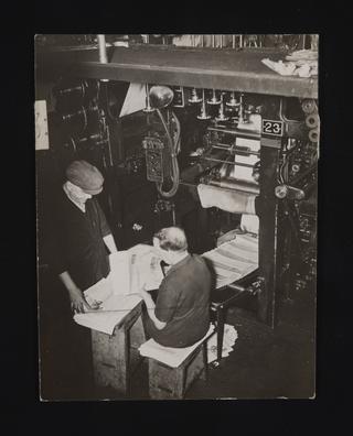 A photographic print of Daily Herald, Typesetting & Printing | Science ...