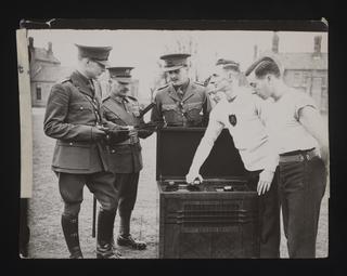 A photographic print of Army, Recruiting, Series from Raw Recruit to ...