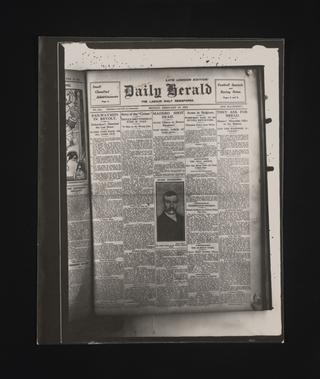 A photographic print of Daily Herald, Staff, Tape/Slide & McDonald ...