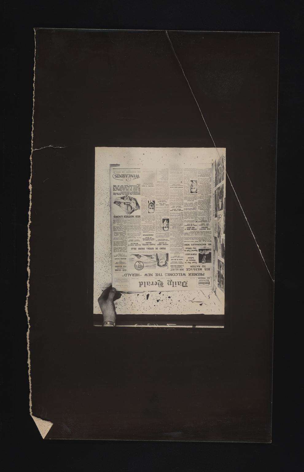 A photographic print of Daily Herald, Staff, Tape/Slide & McDonald ...