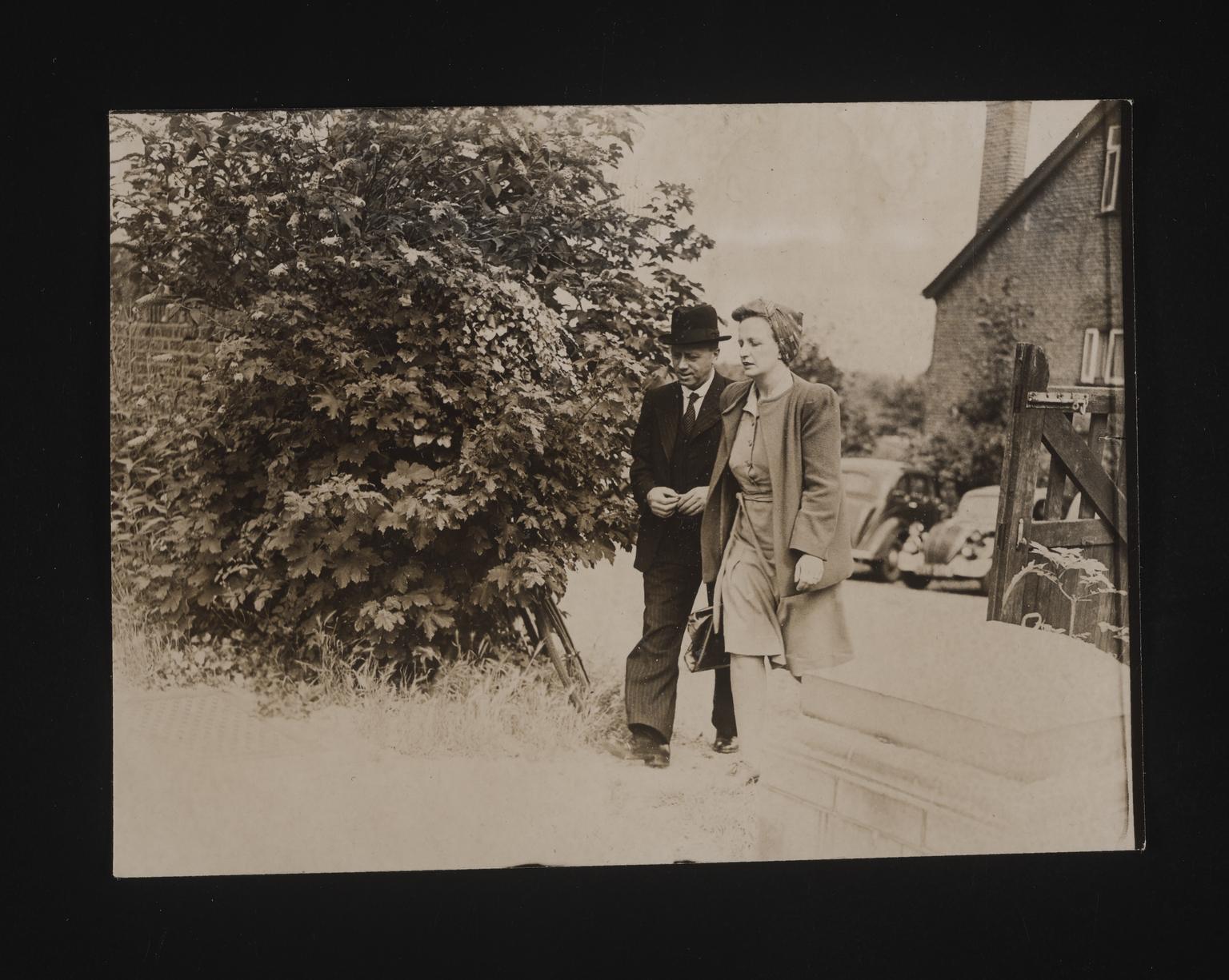 A photographic print of Police, Murders, Hillingdon, Vera Guest ...