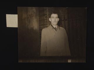 A photographic print of Police, Murders, Staines, George Heath, Cleft ...