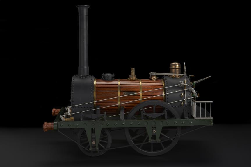 Scale model of Stephenson's 'Planet' locomotive | Science Museum Group ...