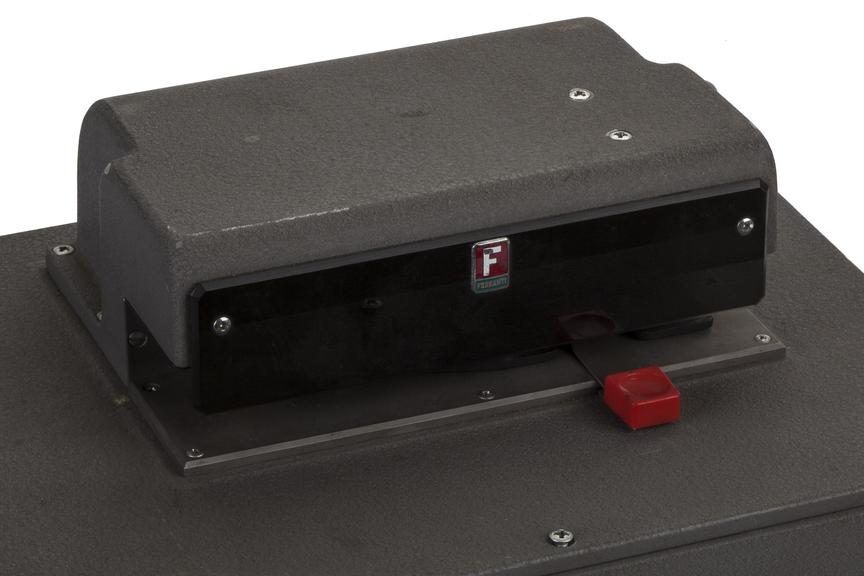 Ferranti computer tape reader | Science Museum Group Collection