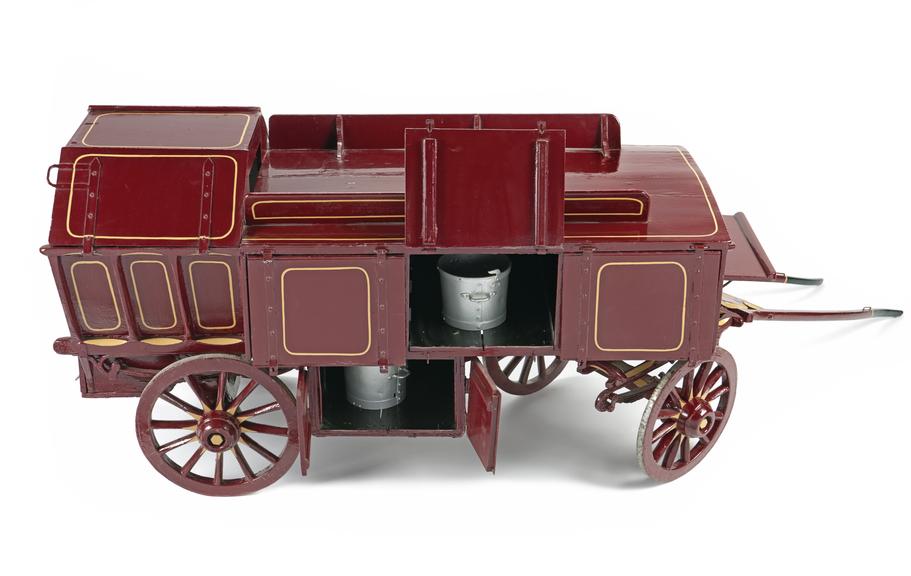 Nightsoil cart model made by Manchester City Council Cleansing ...