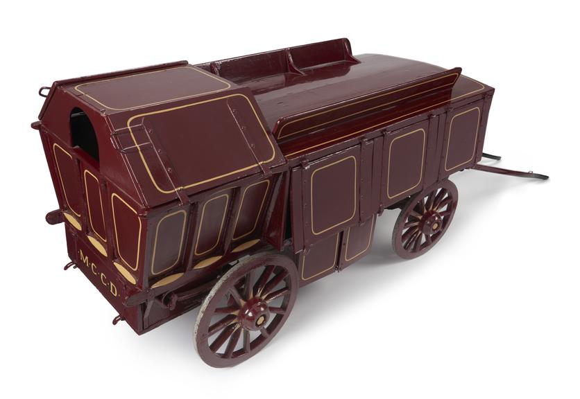 Nightsoil cart model made by Manchester City Council Cleansing ...