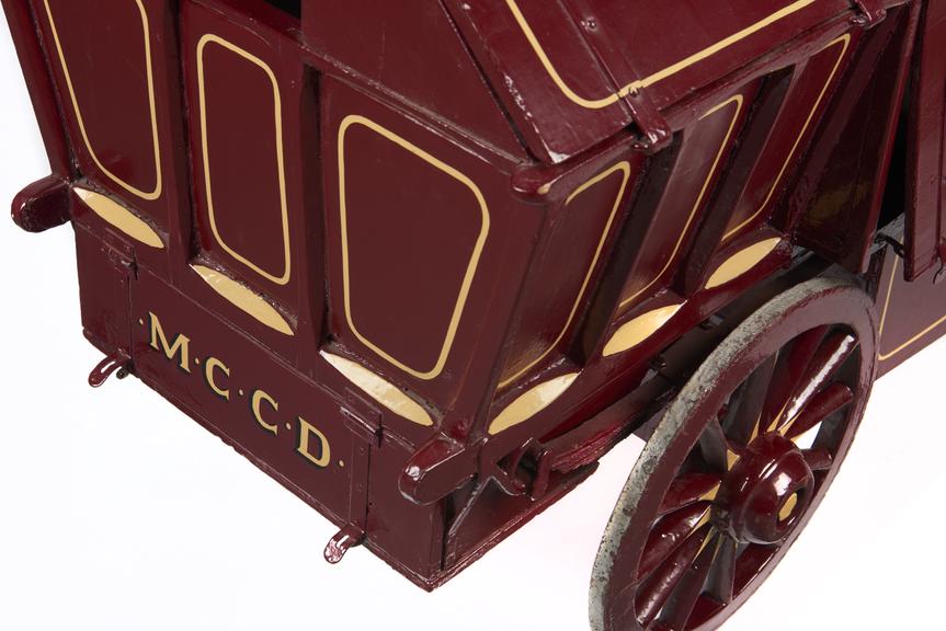 Nightsoil cart model made by Manchester City Council Cleansing ...