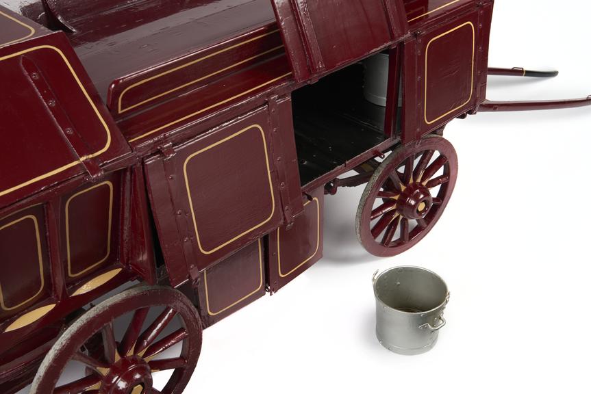 Nightsoil cart model made by Manchester City Council Cleansing ...