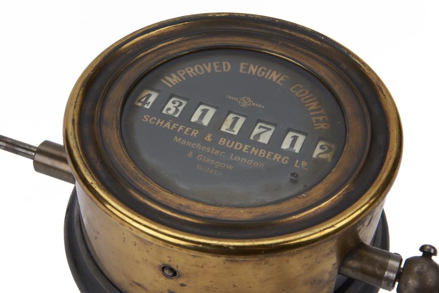 Schaffer & Budenberg Improved Engine Counter | Science Museum Group ...