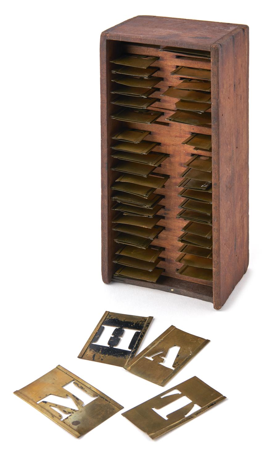 Large Box of Stencils | Science Museum Group Collection
