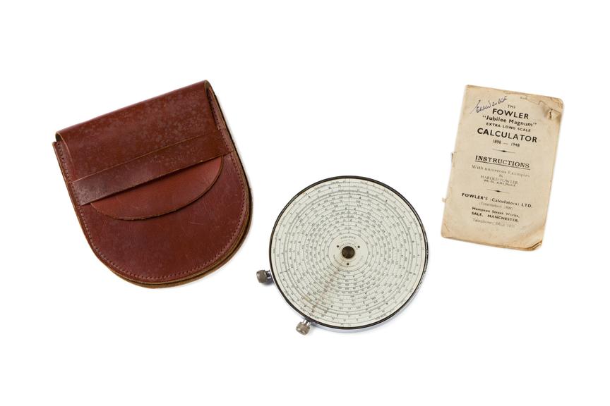 Fowler "Jubilee Magnum" Scale Calculator | Science Museum Group Collection