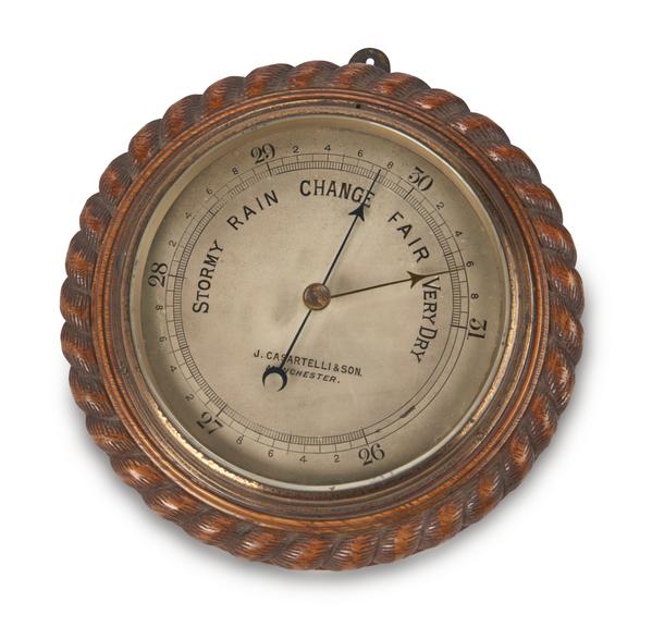 Circular Aneroid Barometer | Science Museum Group Collection