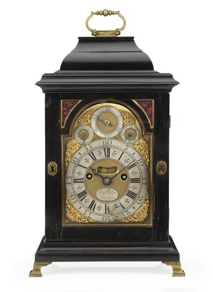Table clock with pull quarter repeat by George Tyler | Science Museum ...