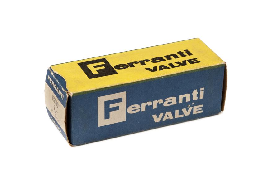 Ferranti Thermionic Valve | Science Museum Group Collection