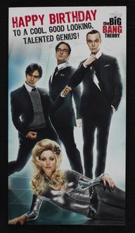 Birthday wishes on 'Big Bang Theory' greeting card | Science Museum ...