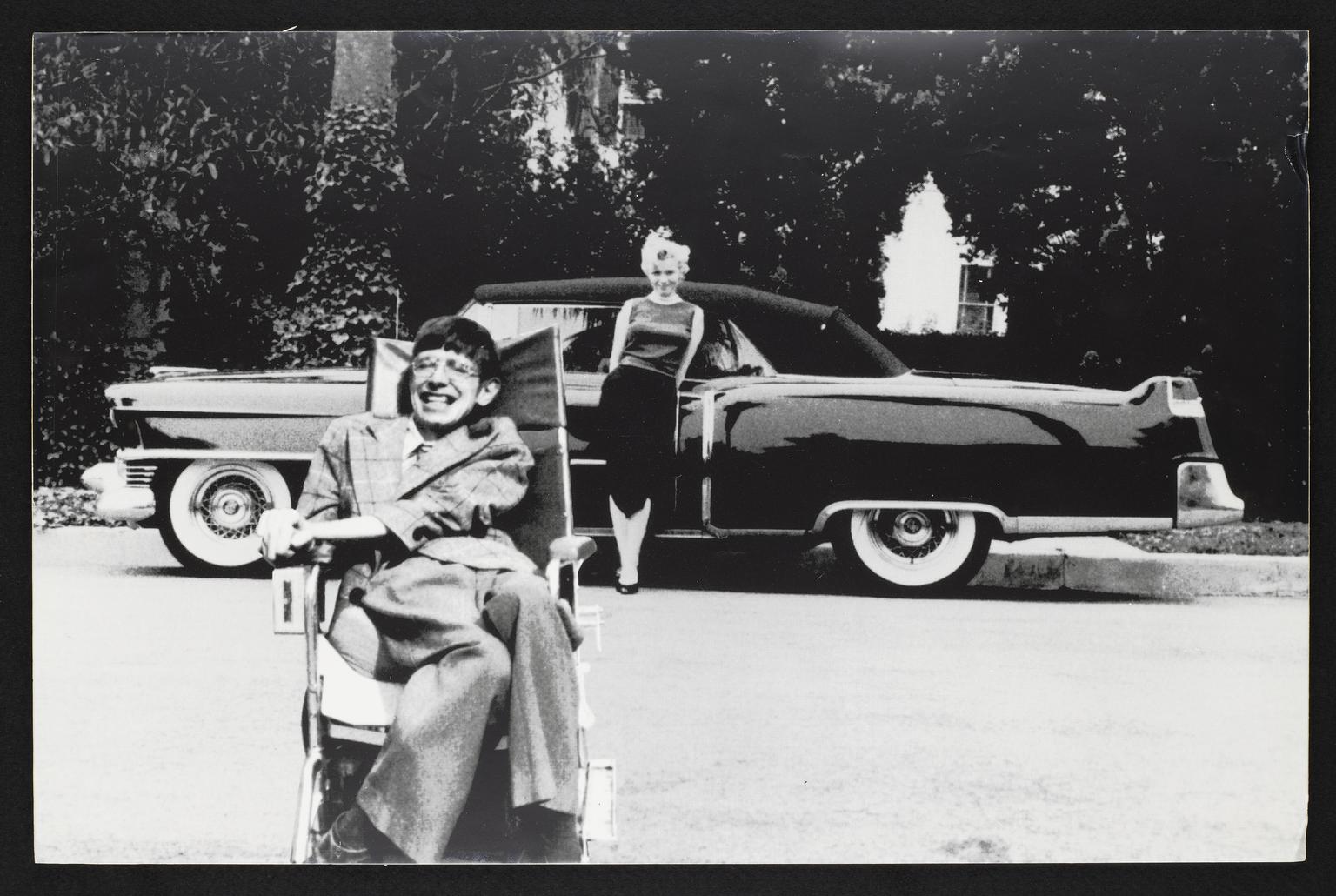 Framed montage photograph of Stephen Hawking with Marilyn Monroe ...