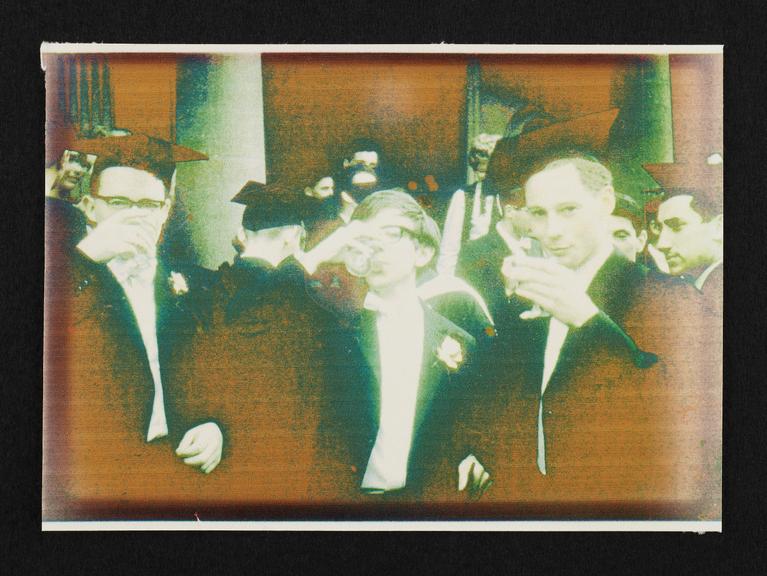 Photograph of Stephen Hawking at his Oxford Graduation in 1962 ...