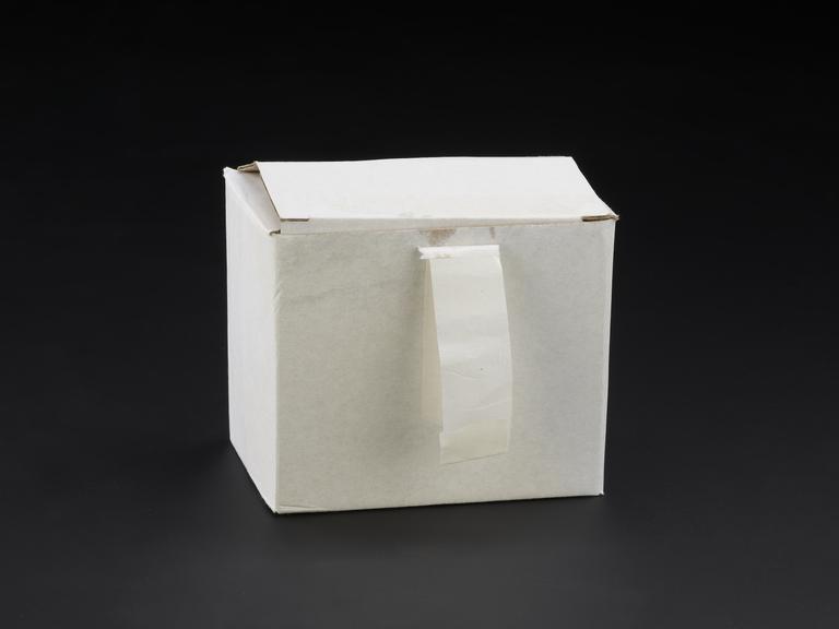 Cardboard box for Glass jug with basket weave | Science Museum Group ...