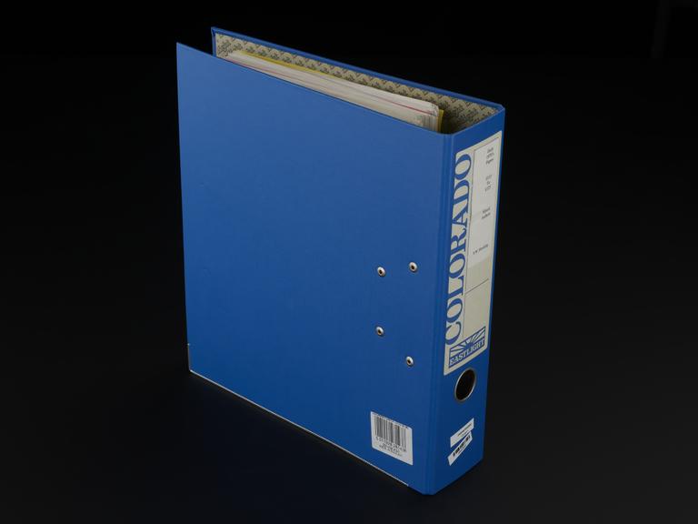 Binder with draft versions of preprints for distribution | Science ...