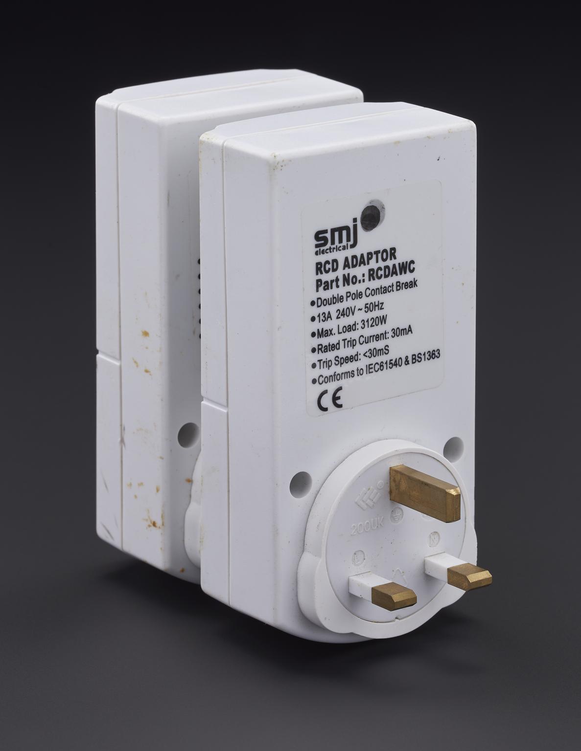 Case with electrical parts for wheelchairs and communications equipment ...