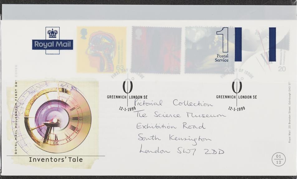 Royal Mail Millennium Collection: Inventors' Tale. Comprising [2 sets of] 4 stamps | Science ...